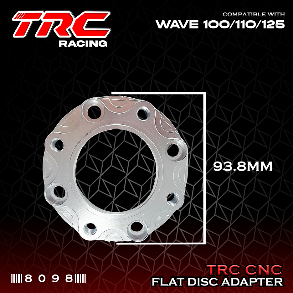 TRC RACING Flat Disc Adapter Wave 125/110/100 8098 | Shopee Philippines