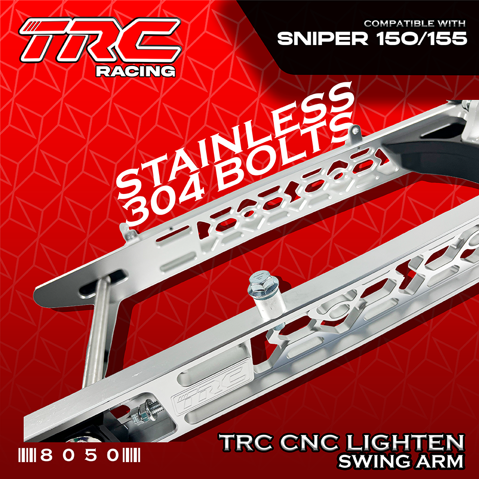 TRC Racing FULL CNC Malaysian Concept Swing Arm PLUS 3 Sniper 155/150 ...