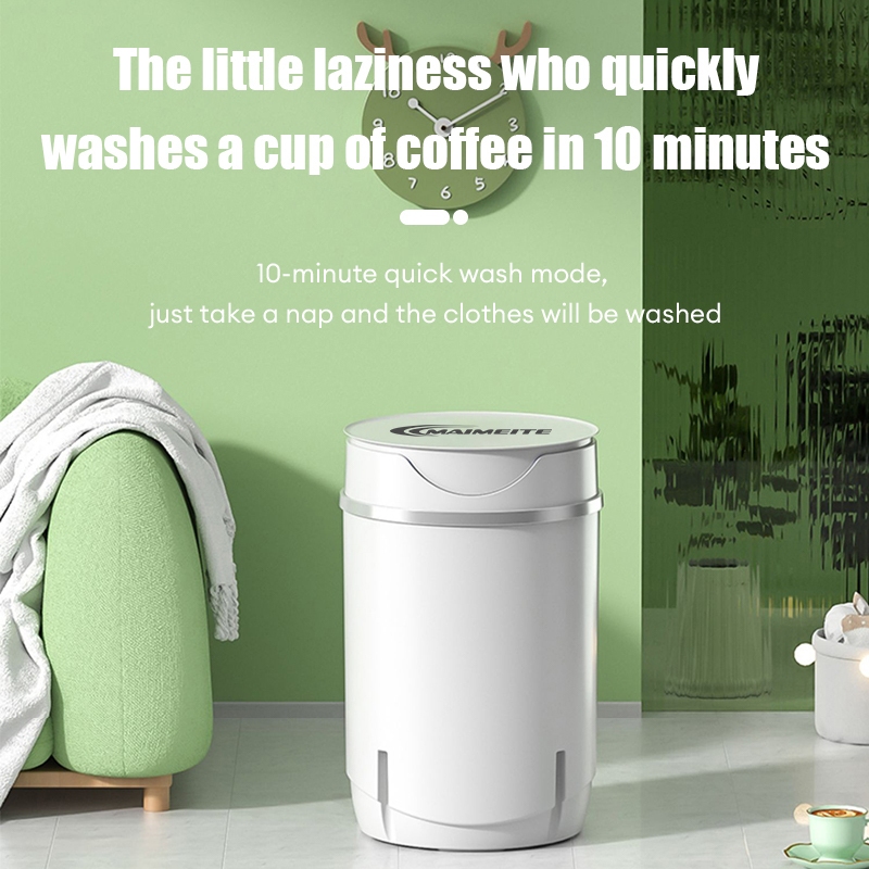 Maimeite Mini washing machine portable washing machine With Dryer With ...
