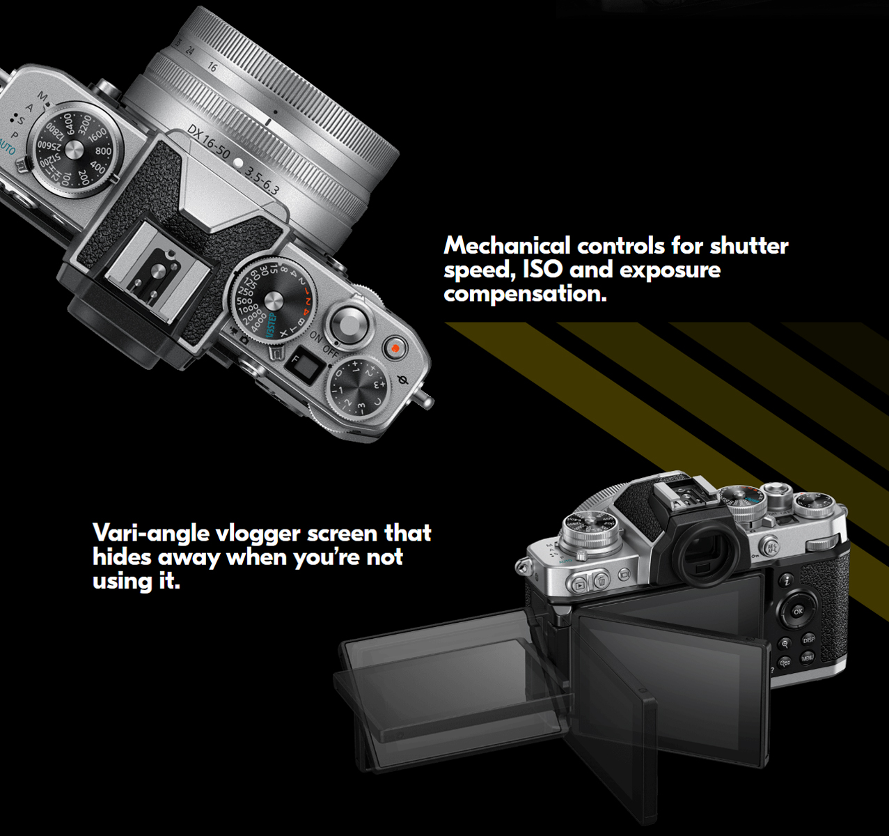 Nikon Z Series Zfc Mirrorless Camera w/ 20.9 MP DX APS-C Sensor & 4K 30 ...