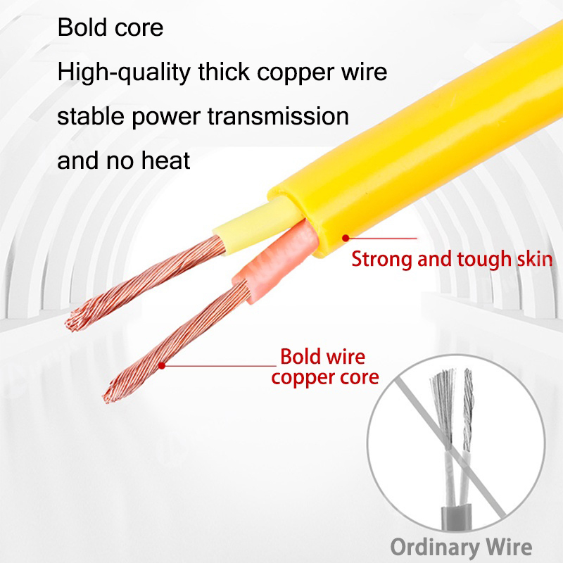 Extension Cord Extra-long Plug-in Strip 5M/10M/20M/30M/40M Electric ...