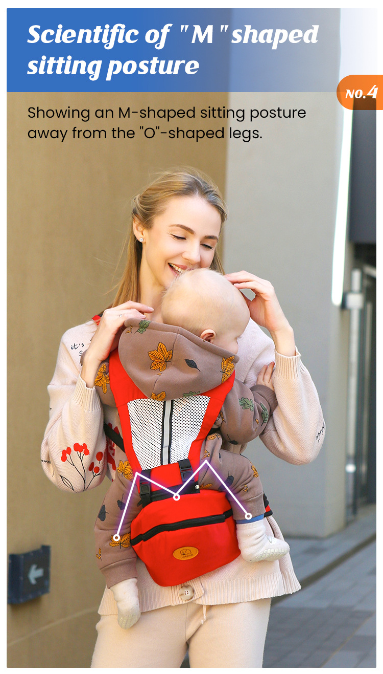 Large-Capacity Baby carrier with hip seat Carrier for baby carier for ...