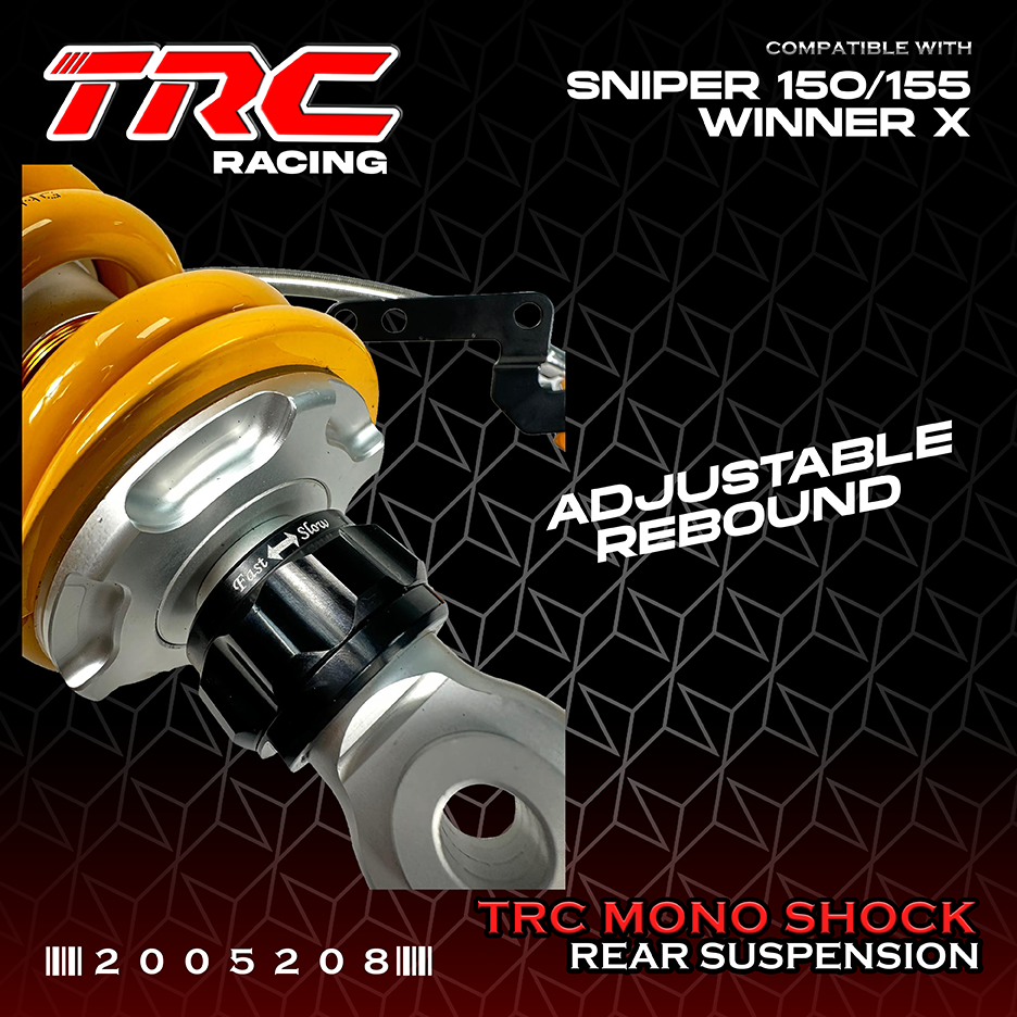 TRC Racing CNC Fully Adjustable Shock 208mm Sniper 155 / 150 and Winner ...