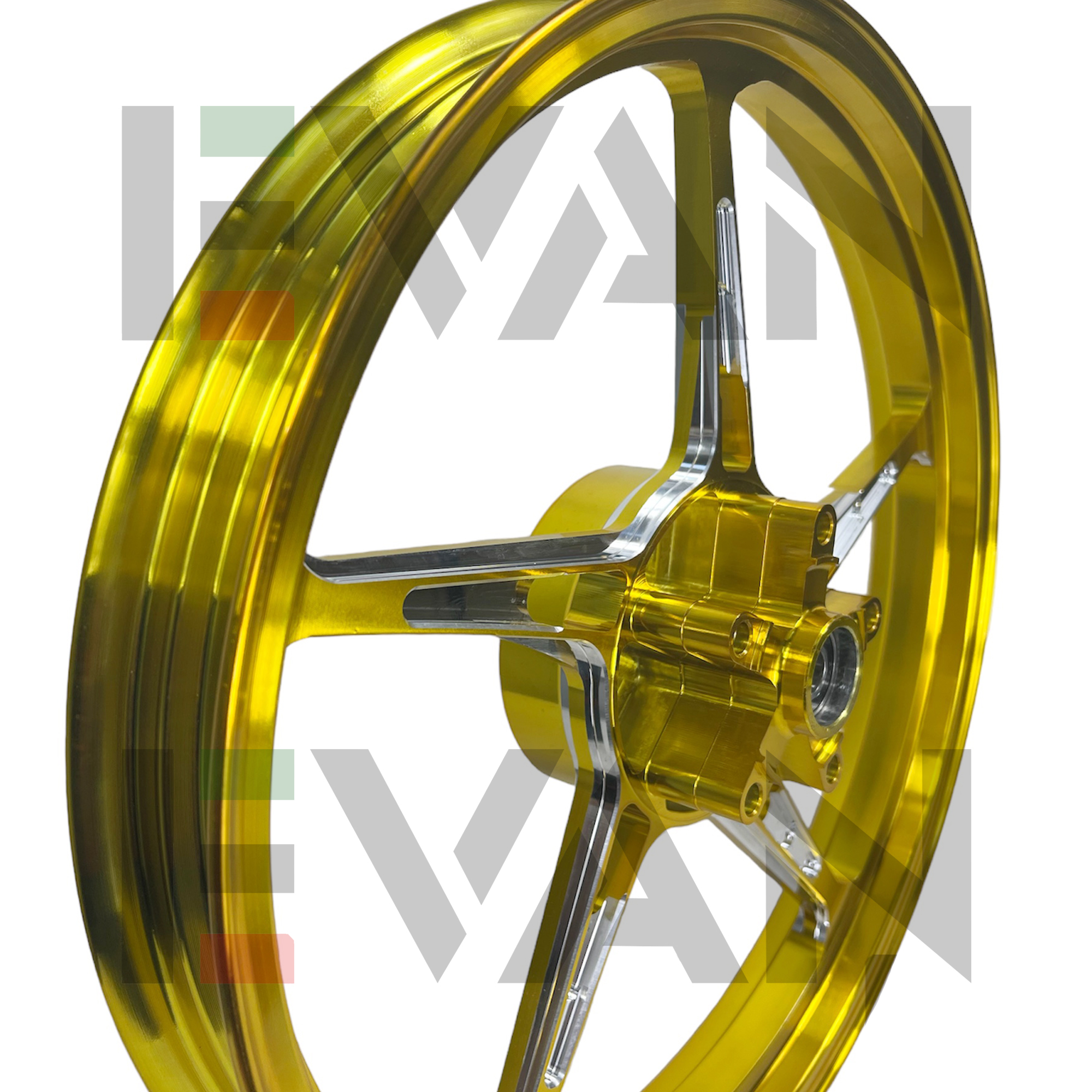 EVAN.PH TRC CNC 5 Spokes Raizen Front Rear Mags 1.6 x 1.85 x 17 For ...