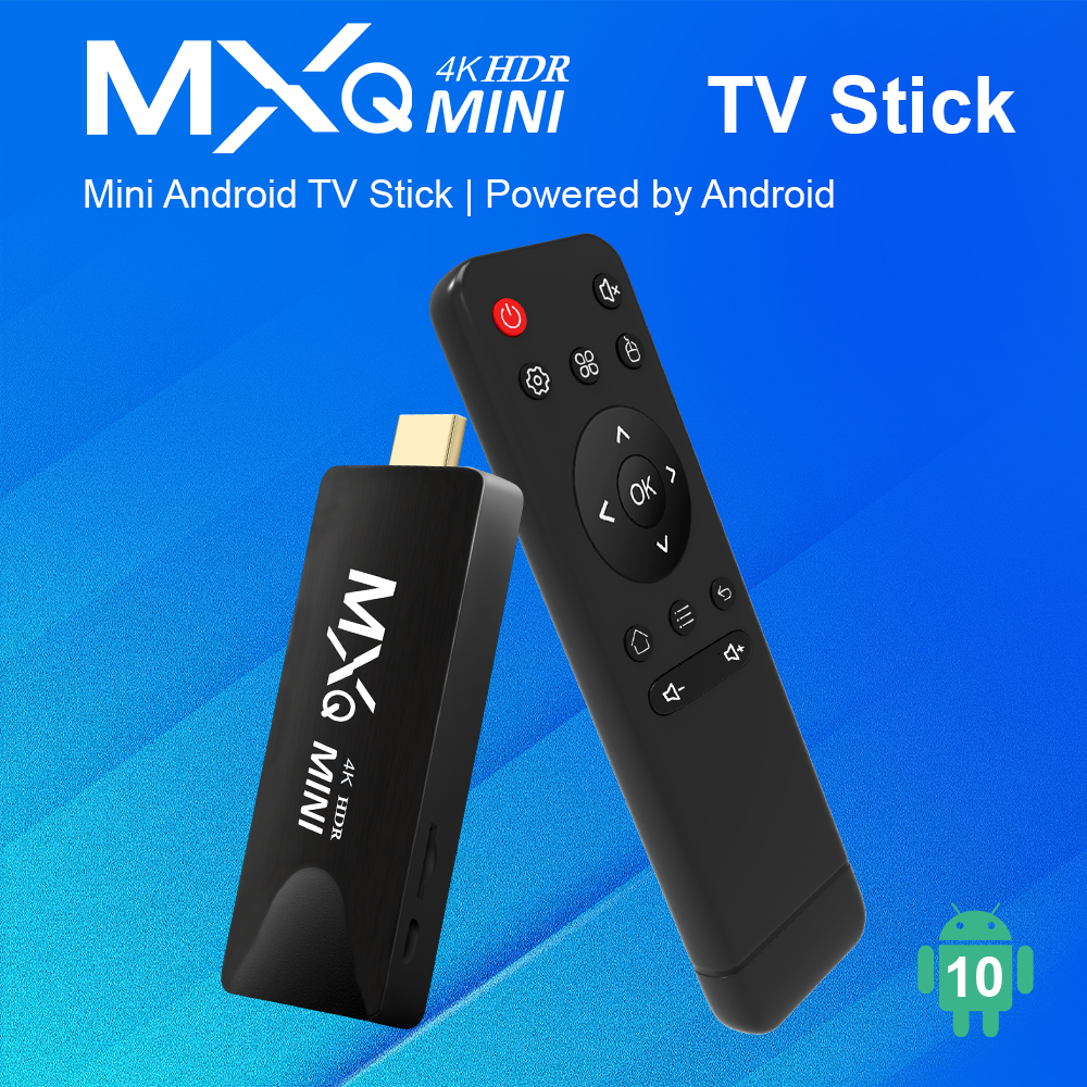 Vision MXQ Mini Smart TV Stick Android 10 Quad Core Support 4K HD Play ...