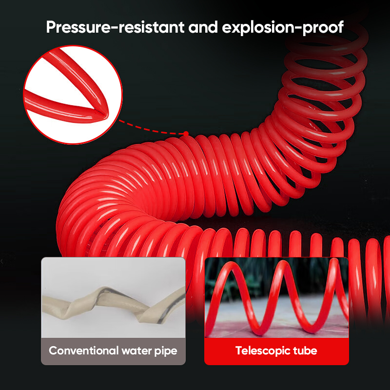 Mitsushi 20M/15M/7.5M Garden Telescopic Spring Hose High Pressure ...