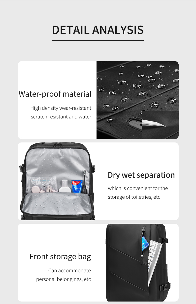 SeaChoice 17in Waterproof Laptop Backpack w/USB Charging Port& Shoe ...