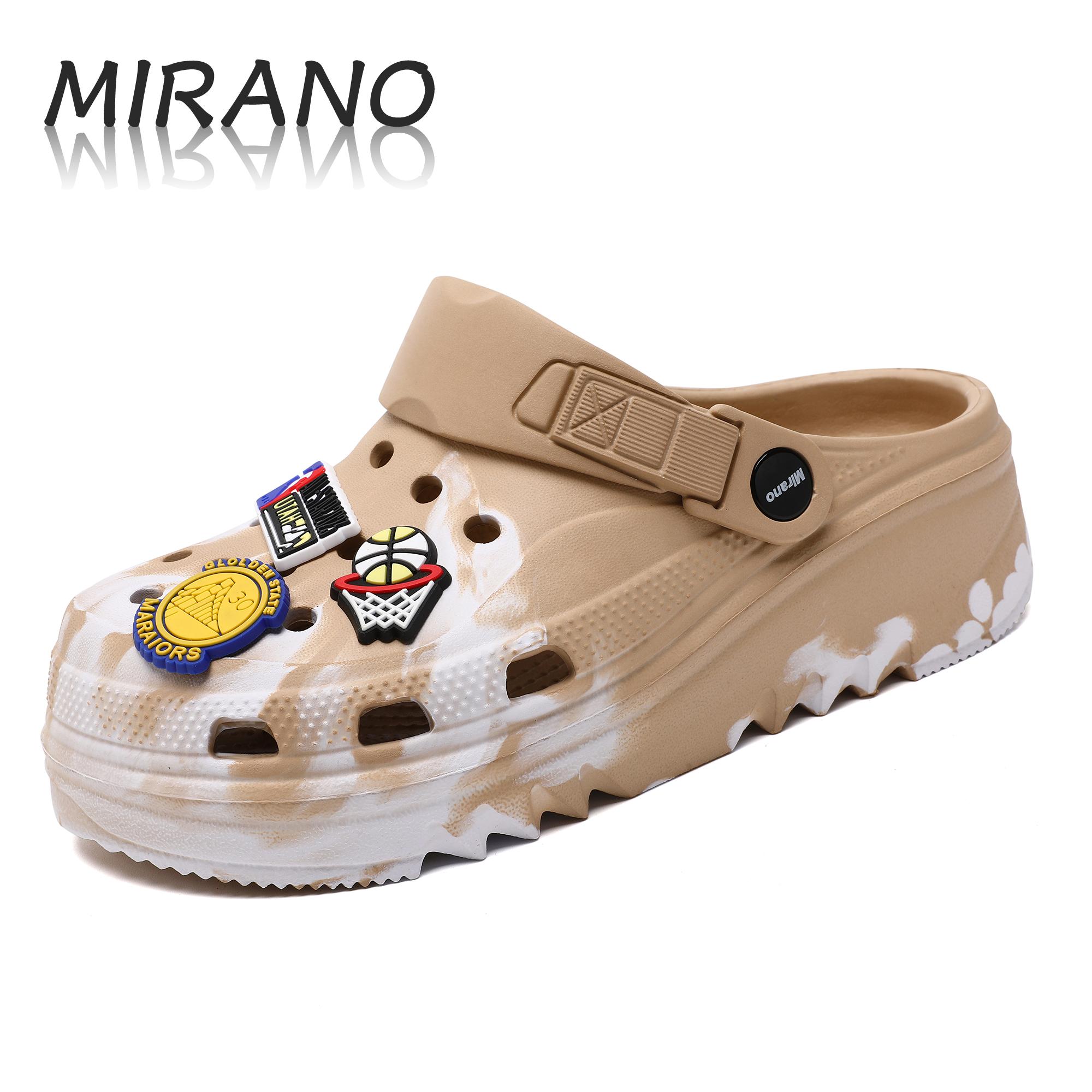Summer Men and Women High Quality Trendy popular camouflage rubber Clog ...