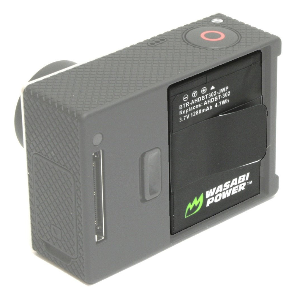 Wasabi Power (2-Pack) GoPro HERO 3 / HERO 3+ Action Camera Battery with ...