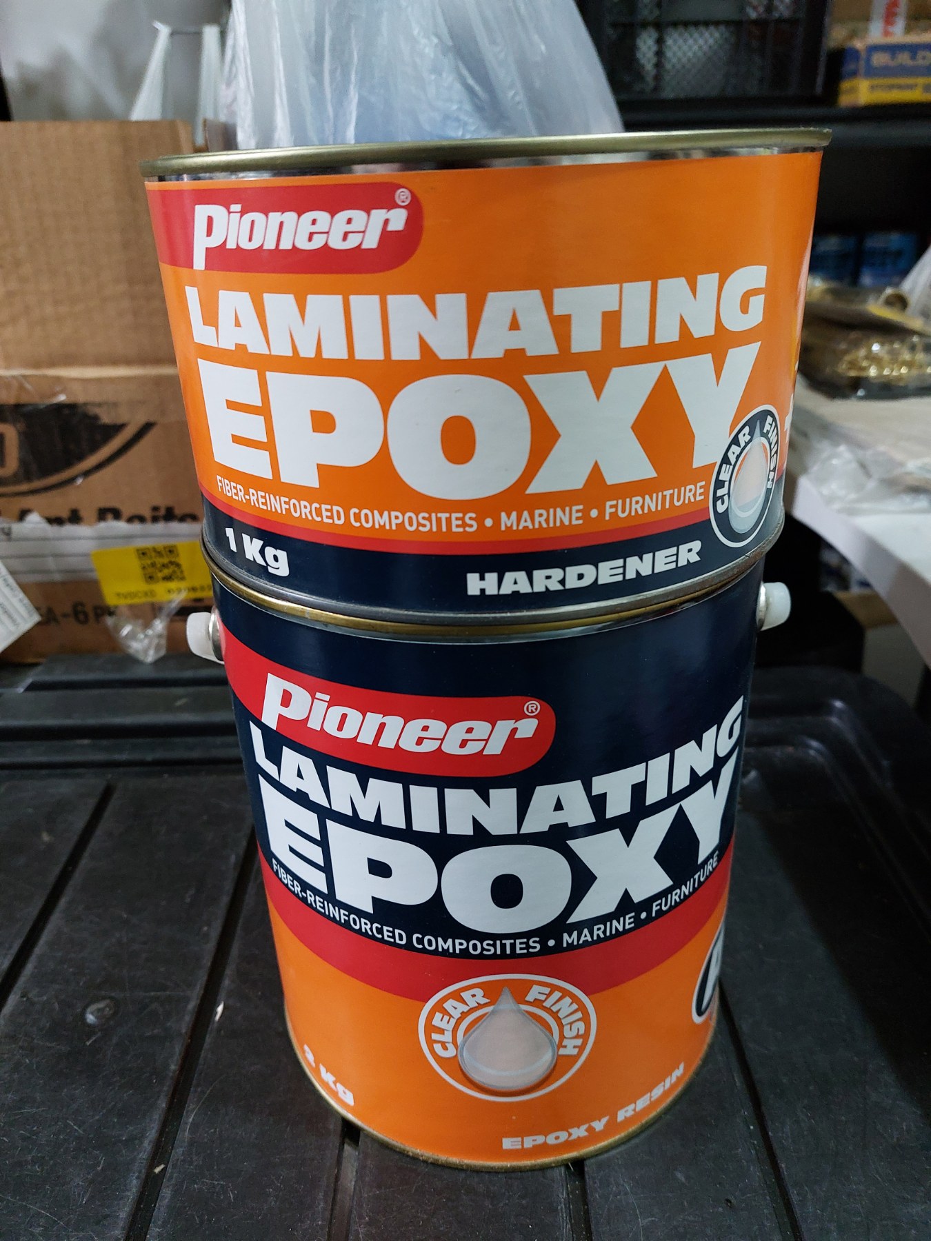 Pioneer Clear Laminating Epoxy Resin Set 3KG For Fiberglass | Shopee ...