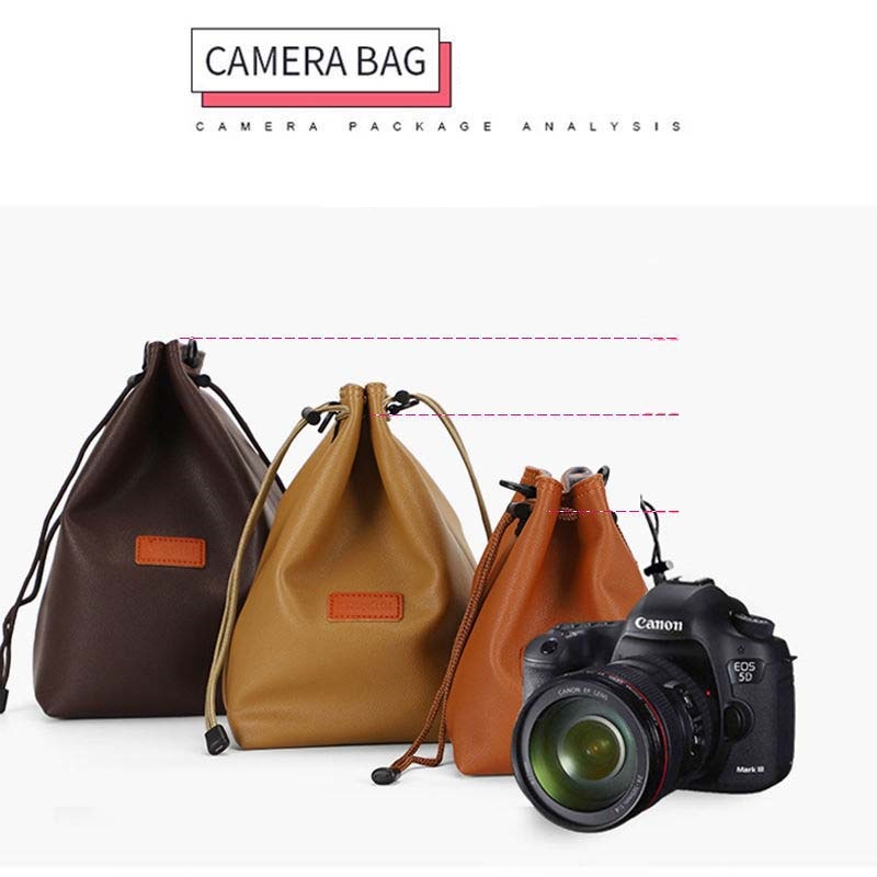 Portable camera storage bag waterproof canvas Camera bag camera bag ...