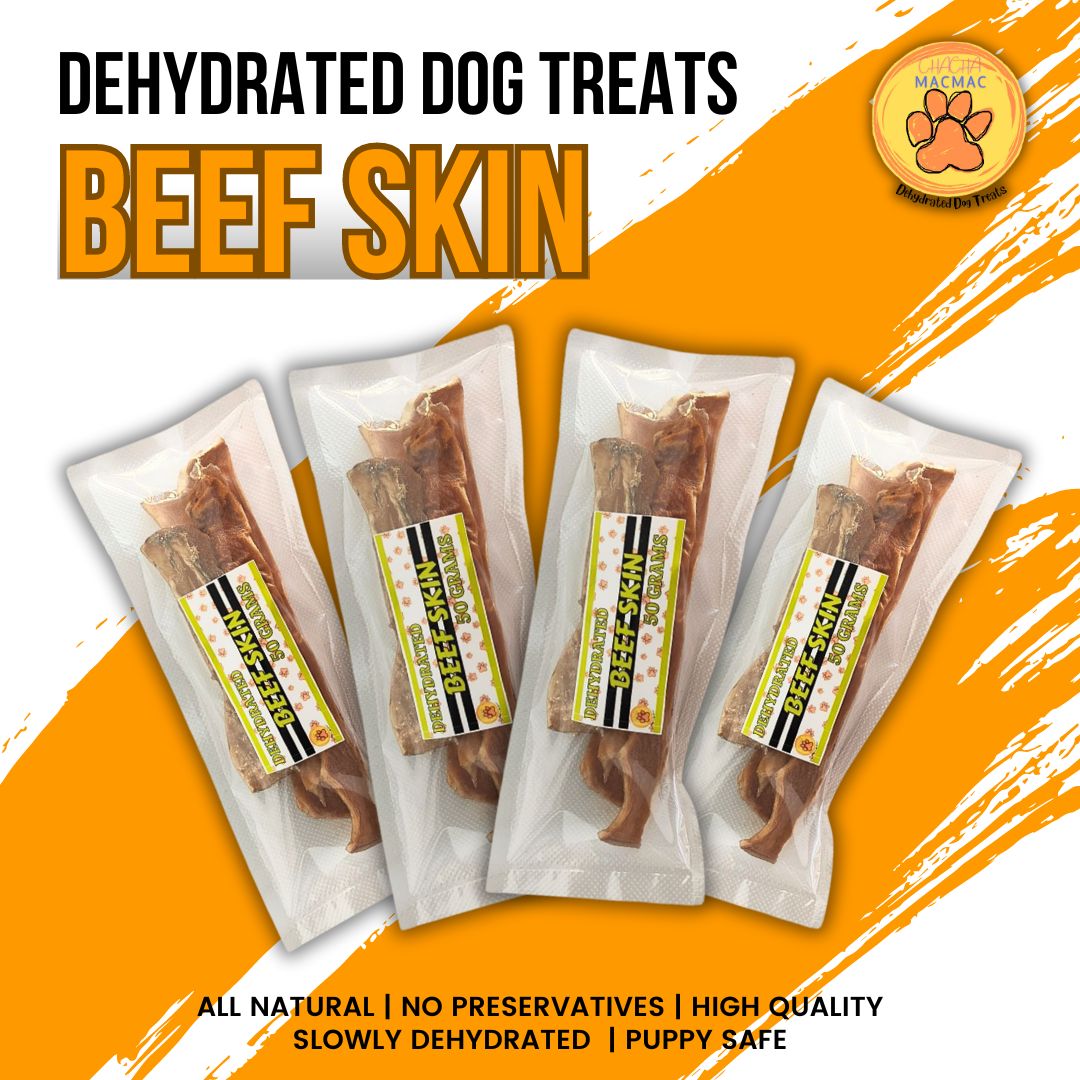 Dehydrated Beef Skin - All Natural and Home made dog treats/ dog chew ...
