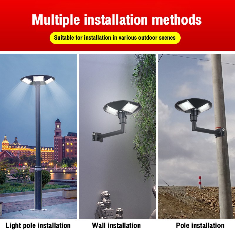 UFO Solar Street Light Waterproof IP67 Outdoor Lights Led Lamp Street Light With Remote Control ...