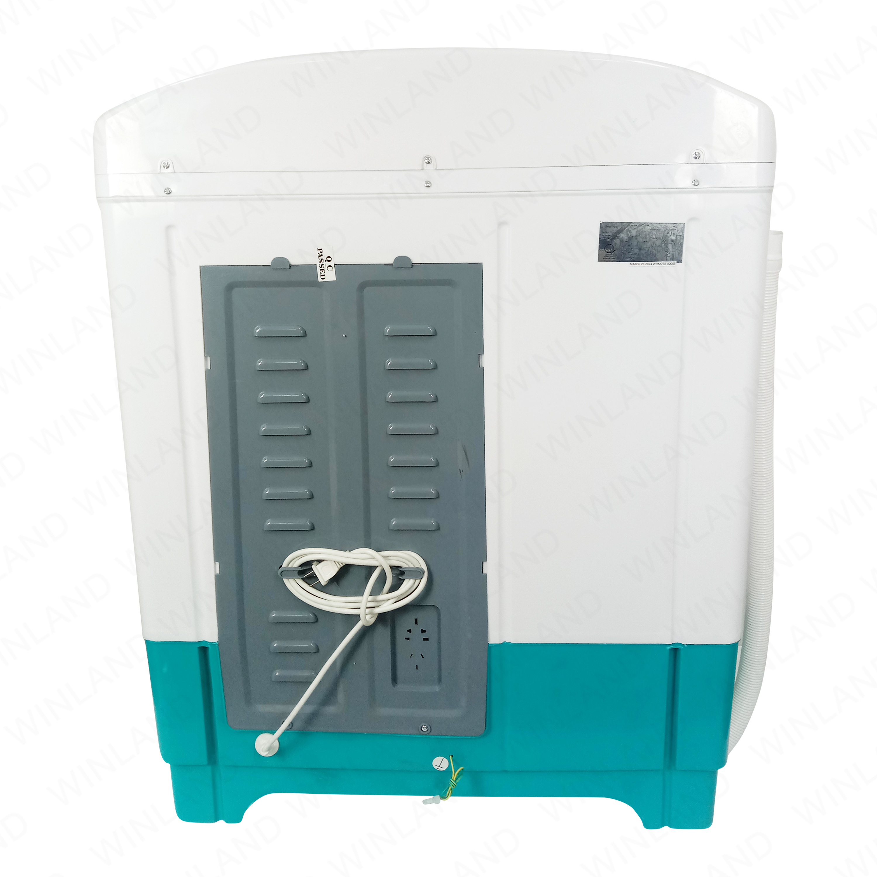 Homey by Winland Cleanmatic 8KG Twin Tub Washing Machine with Spin ...