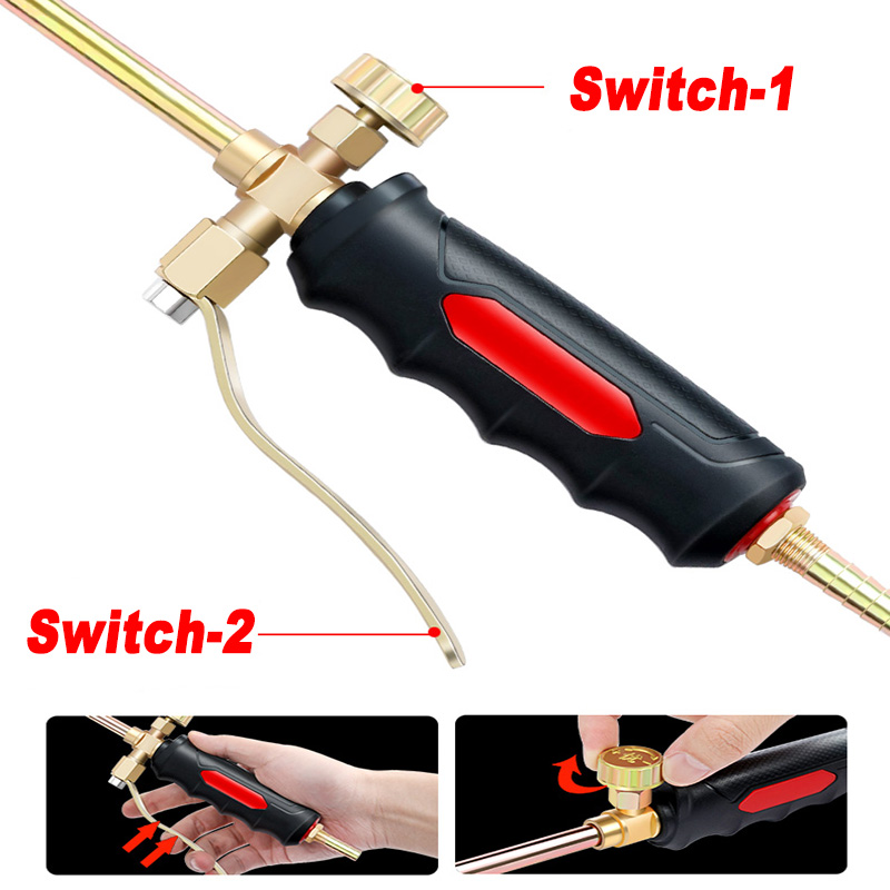 Hoba Liquefied Gas Welding Torch Tool LPG Gas Torch Gun Aluminum Gas ...