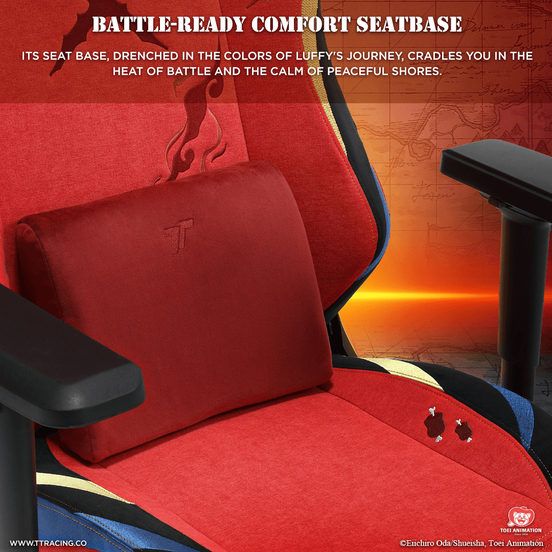 TTRacing Maxx Luffy Edition Air Threads Fabric Gaming Chair | One Piece ...