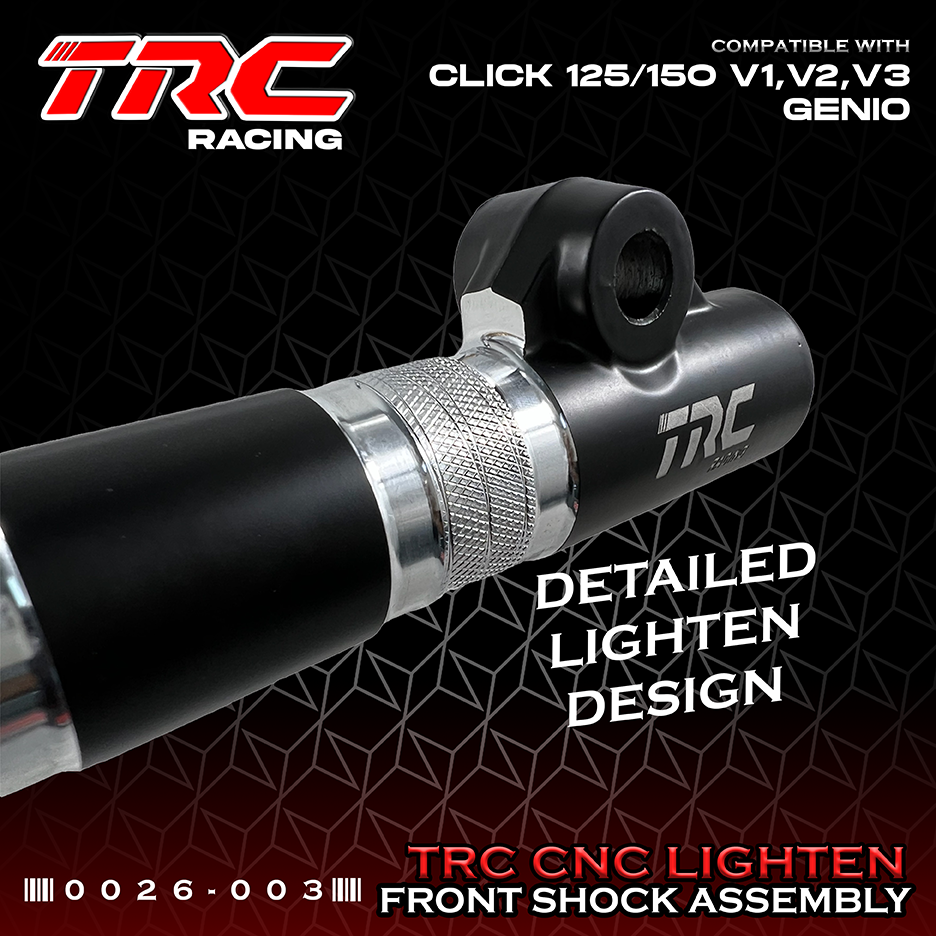 TRC RACING LIGHTEN FRONT SHOCK ASSEMBLY for CLICK 125 150/Beat FI 0026-003 | Shopee Philippines