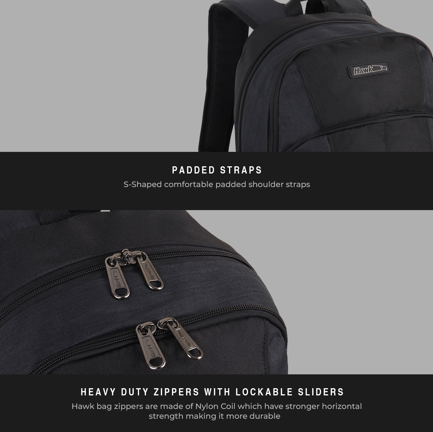 Hawk 5849 Lifestyle Backpack With Virupro Anti-Microbial Protection ...