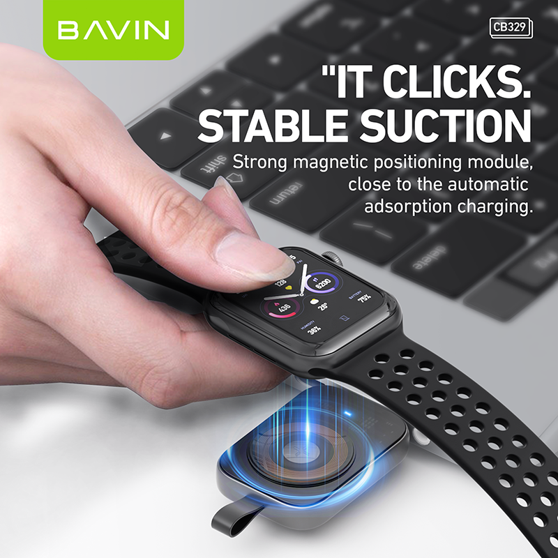 BAVIN CB329 Mini Magnetic Wireless Direct Charger Portable & Widely ...