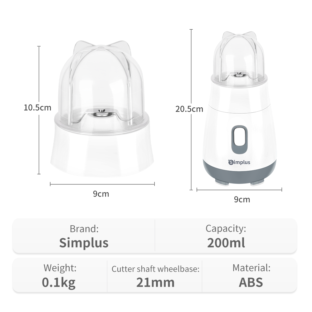 Simplus Multi-functional Chopper Grinder 200ml | Shopee Philippines