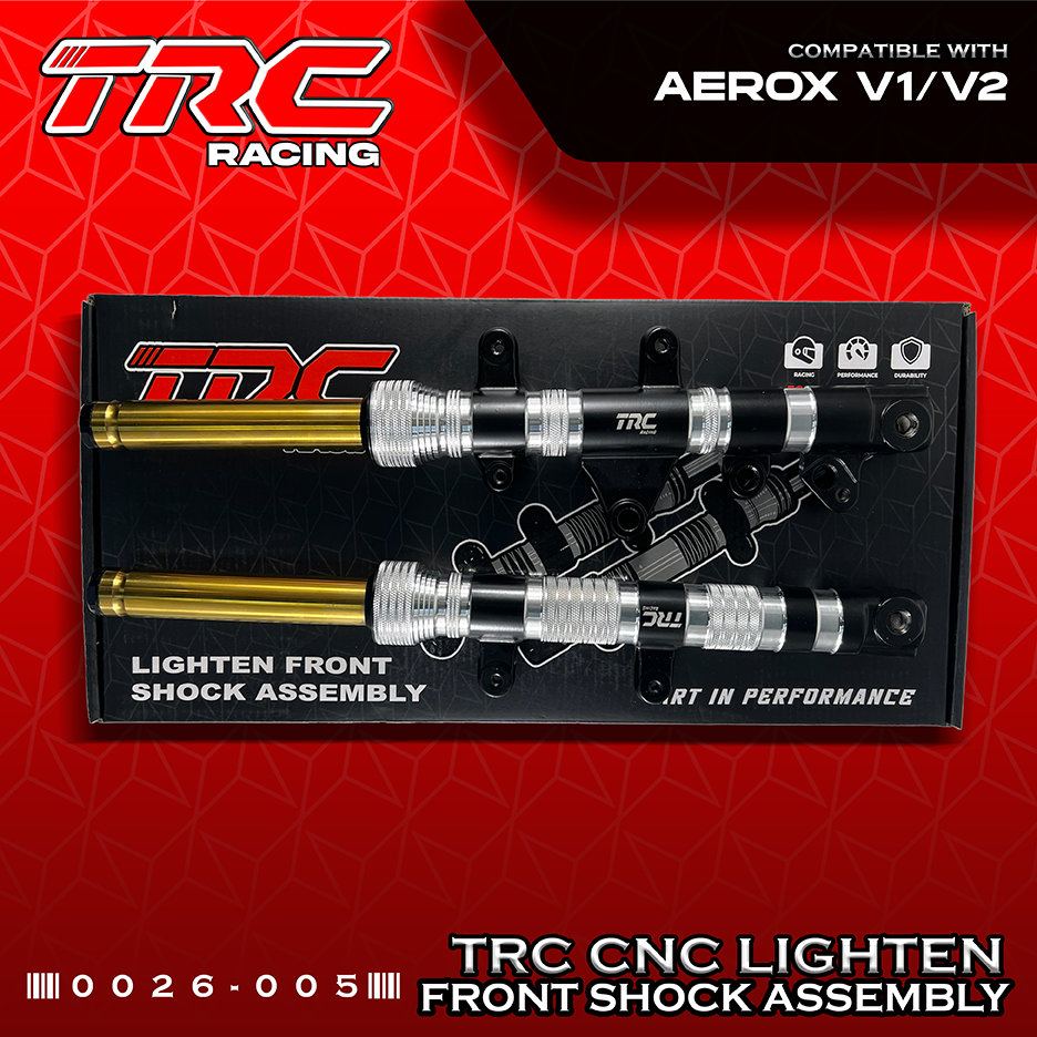 TRC RACING AEROX V1/V2 LIGHTEN FRONT SHOCK ASSEMBLY 0026-005 | Shopee ...