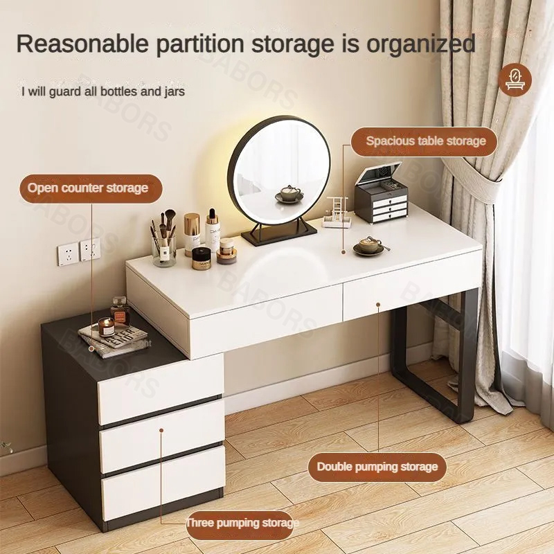 【In Stock】Vanity Dresser Table Simple Modern Dresser Table Multi ...