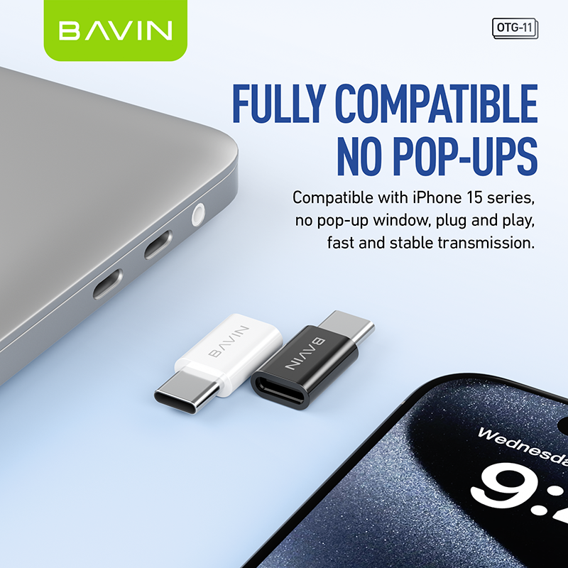 BAVIN O11 OTG Adapter TYPE-C to TYPE-C Fast Data Transmission ...