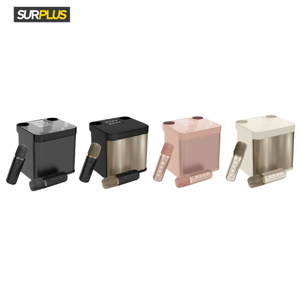 Surplus Wireless Karaoke Speaker With Dual Microphones | Shopee Philippines