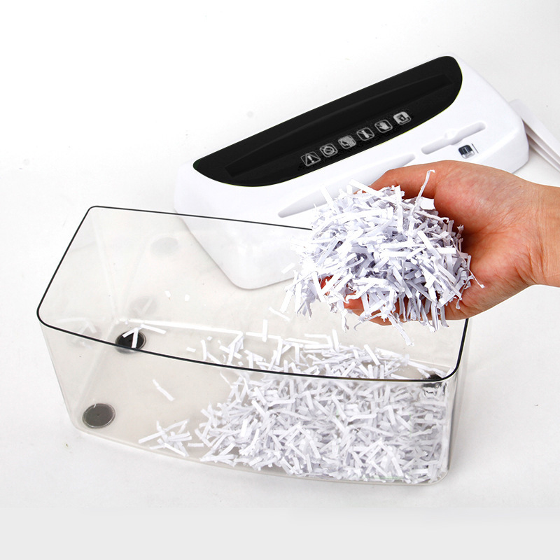 Deli Paper Shredder Manual Hand Paper Shredder Shredible for School ...