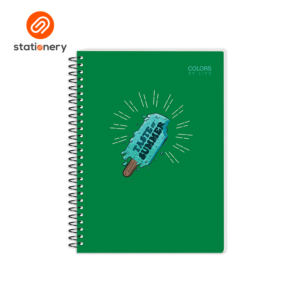 Advance Colors of Life Spiral Notebook 80lvs Pack of 7 | Shopee Philippines