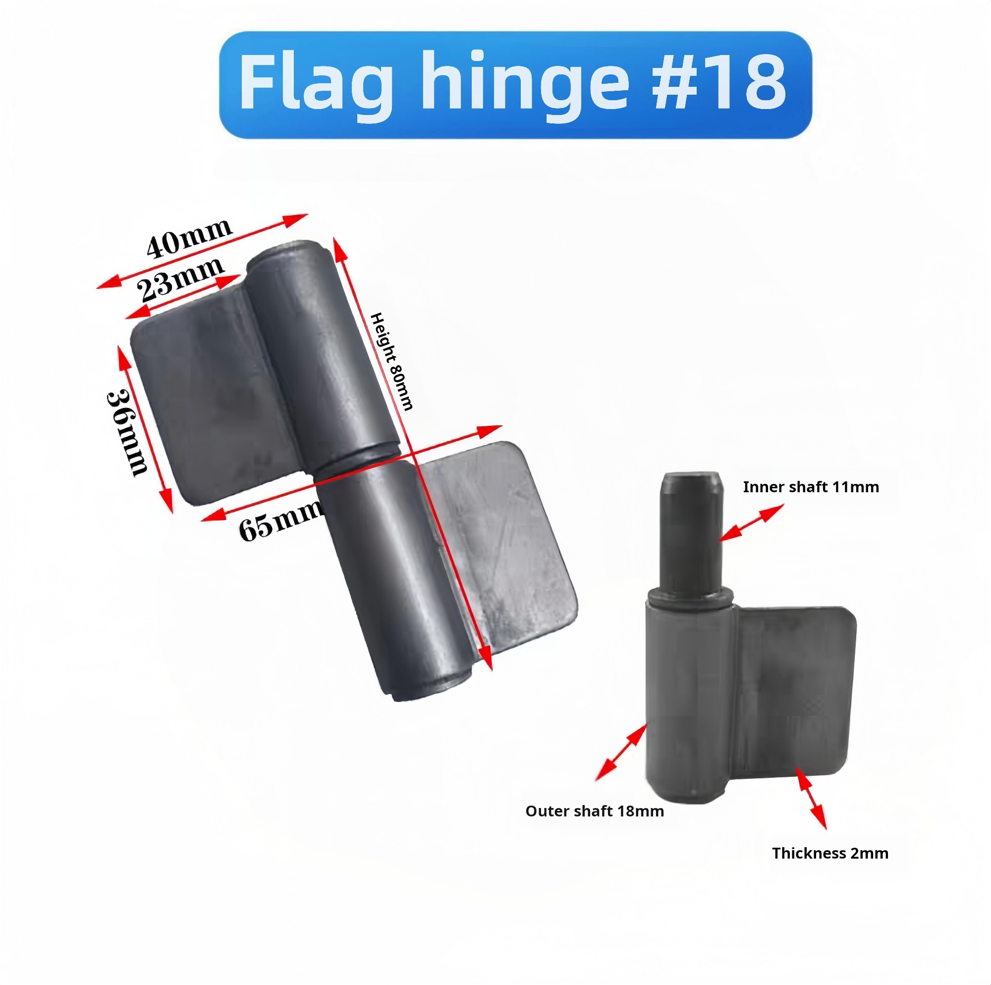 MAXTEN Gate Cylindrical Hinge Welding Hinge Flag Hinge Gate Hinges ...