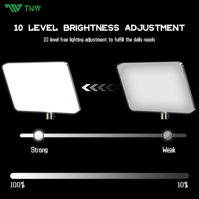 TNW 11 inch LED Video Panel Light Photography Lamp Studio Lighting With ...
