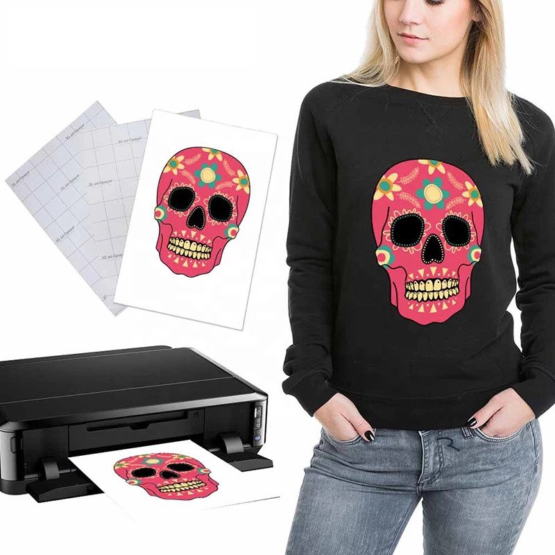 Dark Transfer Paper 3G Jet-Opaque 10 Sheet A4/A3 Heat Transfer Paper ...