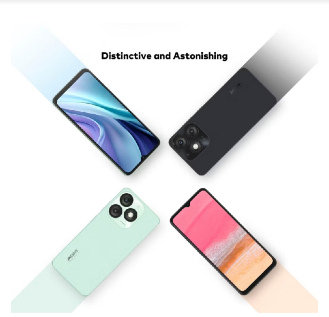 Itel A50 Smart Phone 4G | 8GB(3GB+5GB) RAM / 64GB ROM | 6.6"Big Screen ...