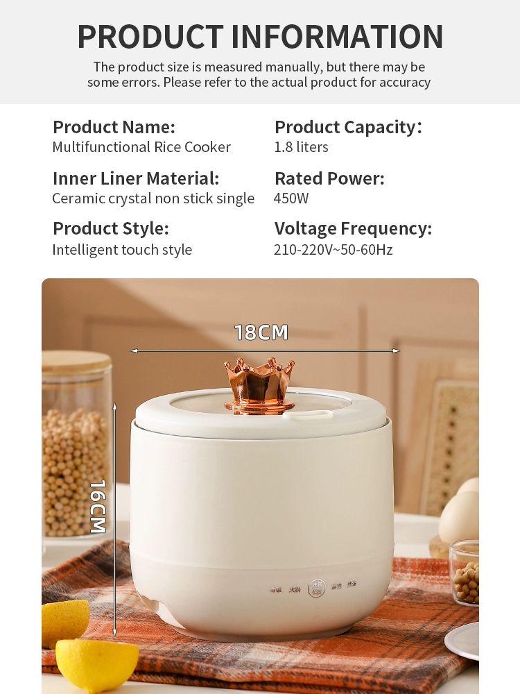 Intelligent Mini Rice Cooker Multi functional Frying and Stir frying ...