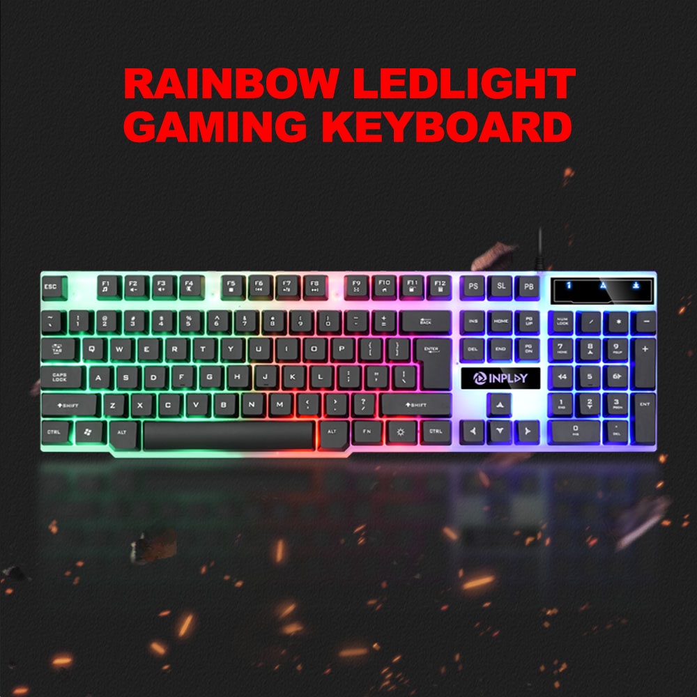 INPLAY STX240 4in1 COMBO - GAMING KEYBOARD, MOUSE, HEADSET & MOUSEPAD ...