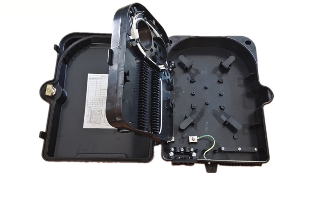 ALLAN Fiber Optic 24 Core Nap Box FTTH Distribution Box With 2 Steel ...