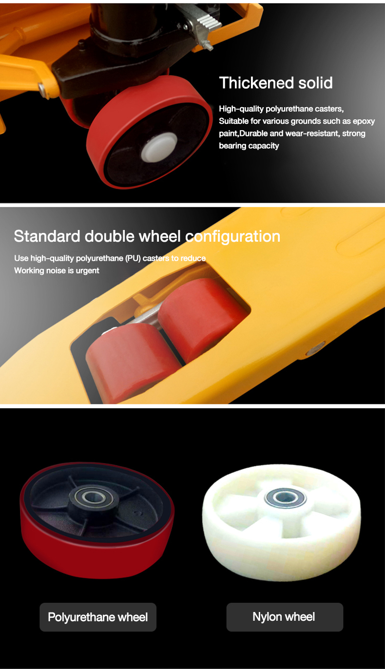 Hydraulic Pallet Truck 3 ton Capacity Hand Pallet Jacklift standard ...