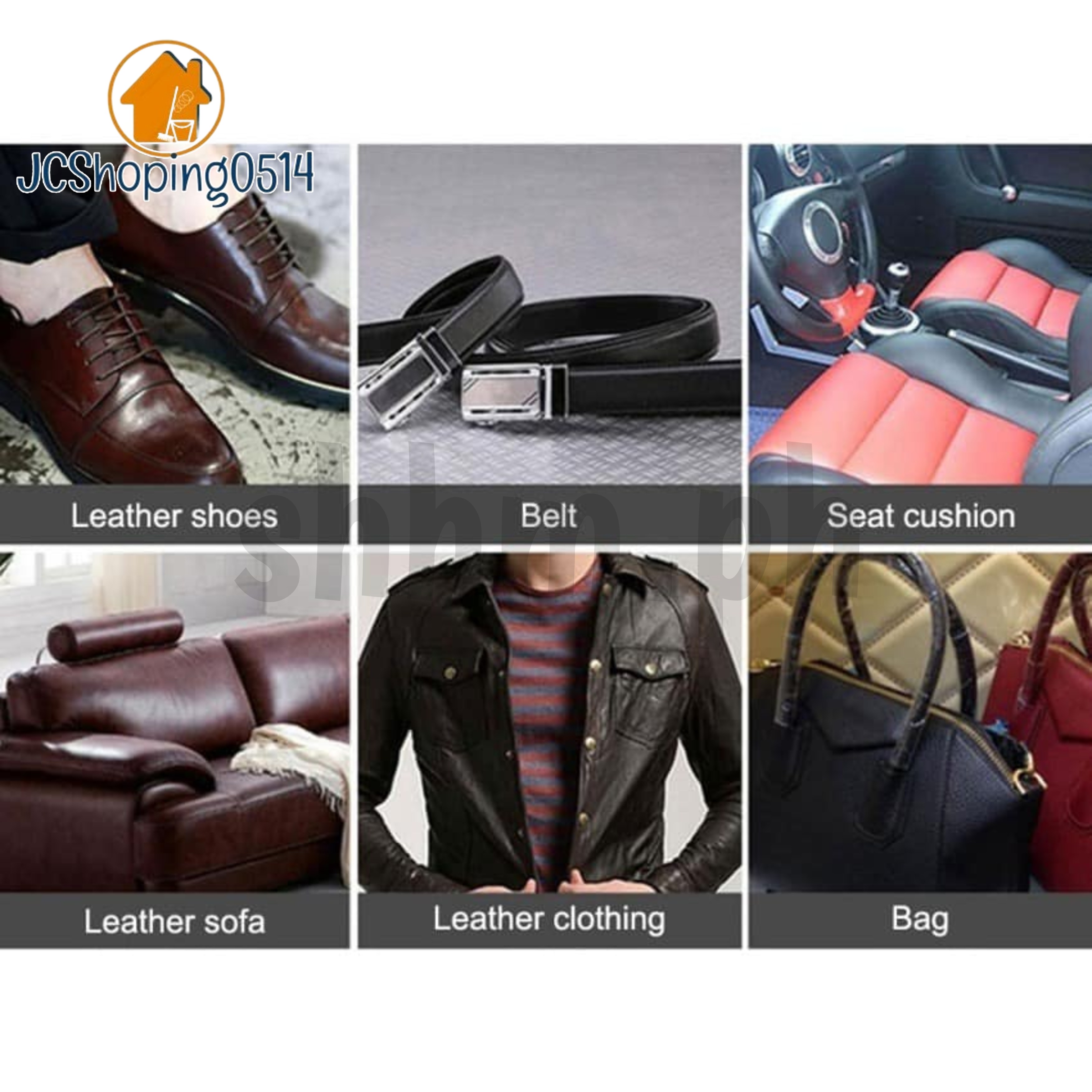 SHHM.PH Leather Cleaner Mink Oil Conditioning Cream Restoring and ...