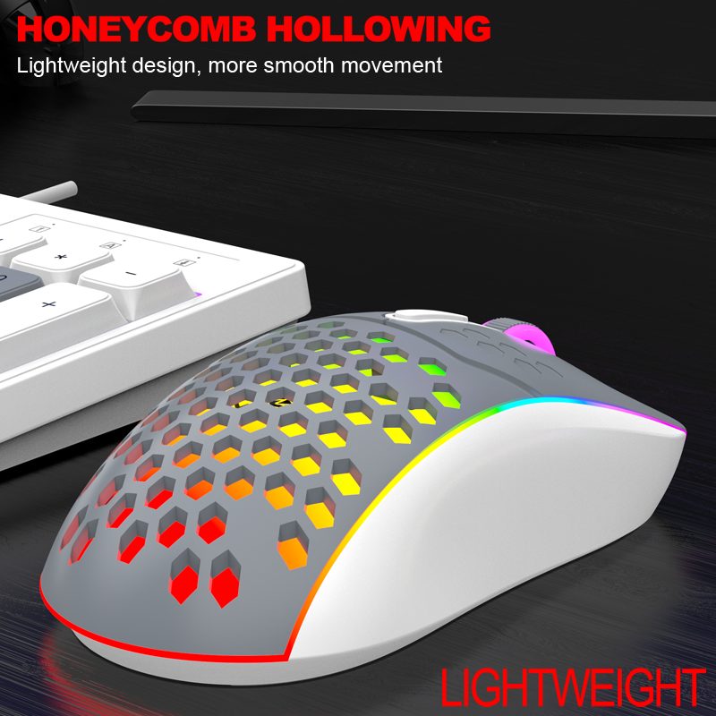 Inplay STX380 RGB Keyboard and Mouse Set With Rainbow RGB Light Combo ...