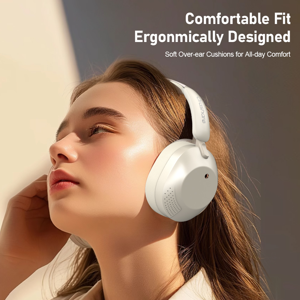 Orashare HS02 ANC Bluetooth Headphone Active Noise Cancelling Foldable ...