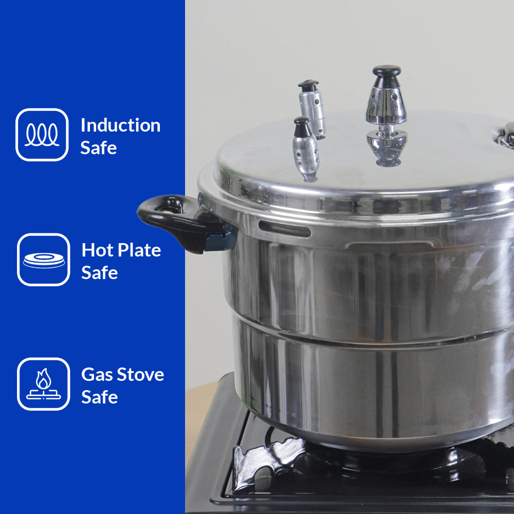 Astron APC26 Pressure Cooker - 9L Capacity | 26cm Diameter | Induction ...