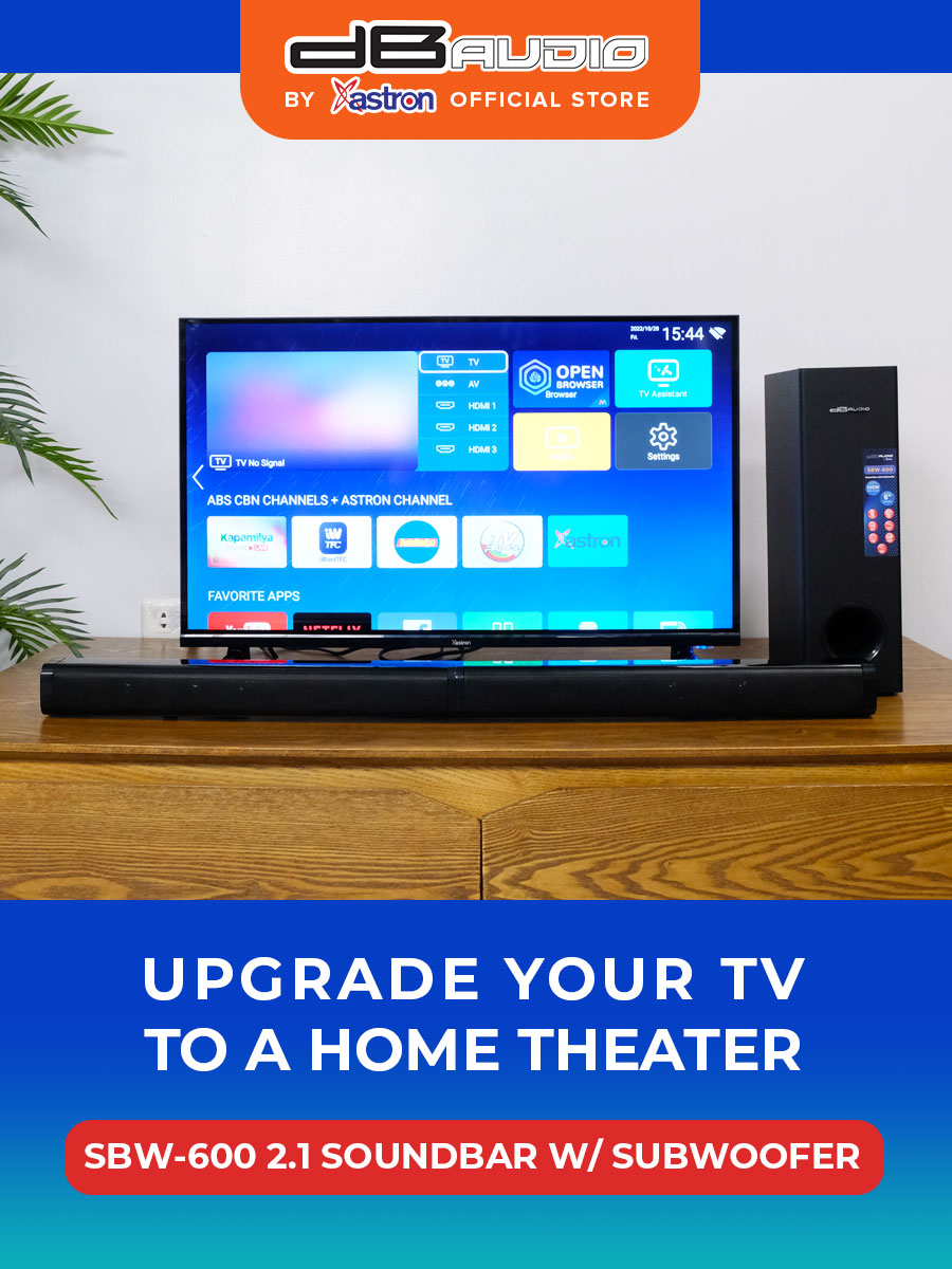 DB Audio by Astron SBW600 2.1 Sound Bar Speaker - Bluetooth | 6 ...