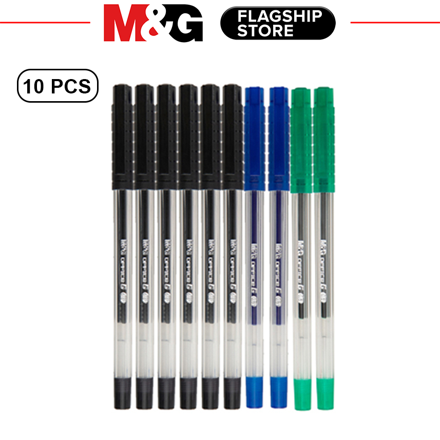 M&G Office G Gel Pen 0.5mm Agp13271 (10pcs) | Shopee Philippines