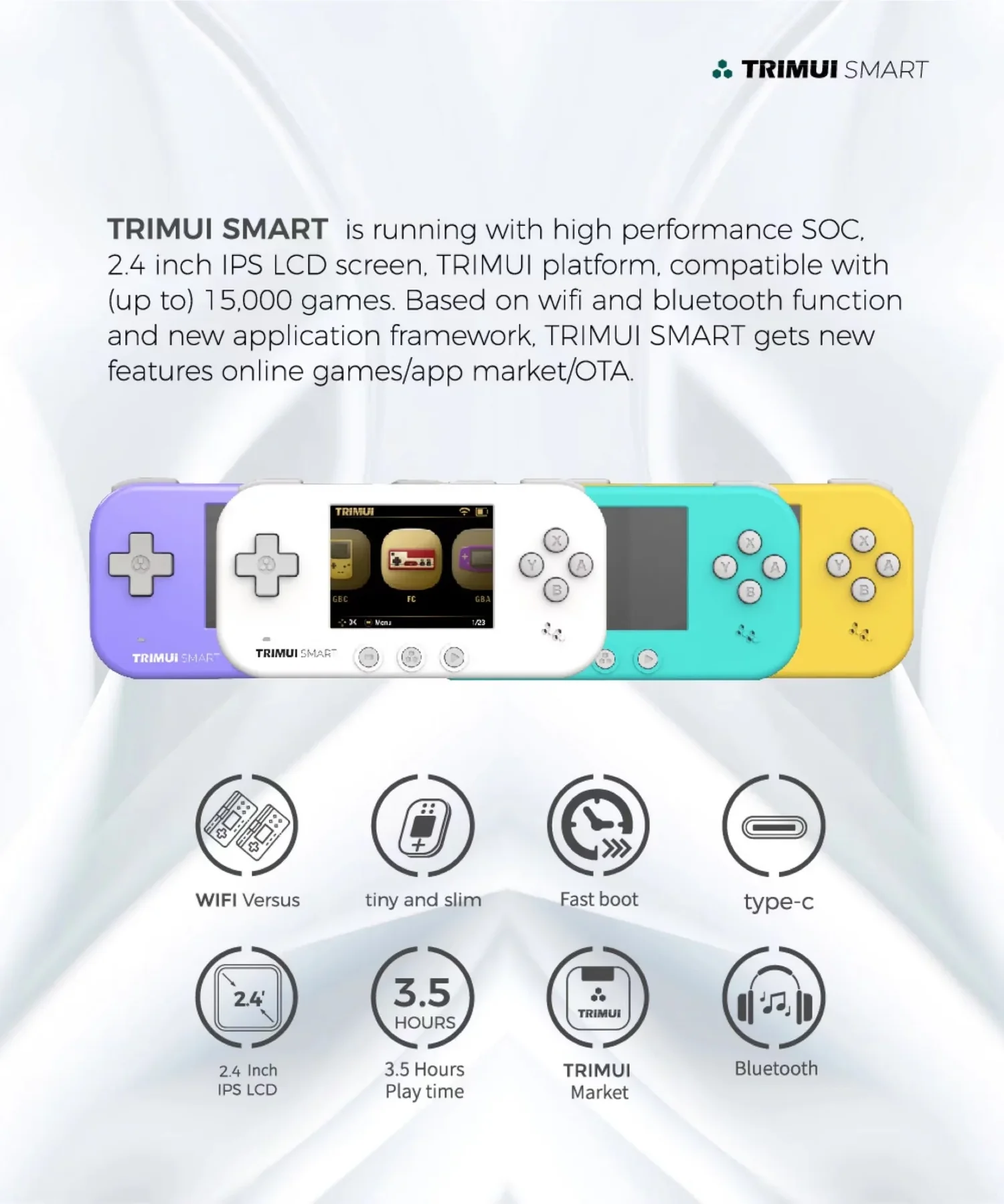 TRIMUI Smart [Tomato OS | MinUI] Handheld Retro Game Console with SanDisk SD Card | Shopee ...