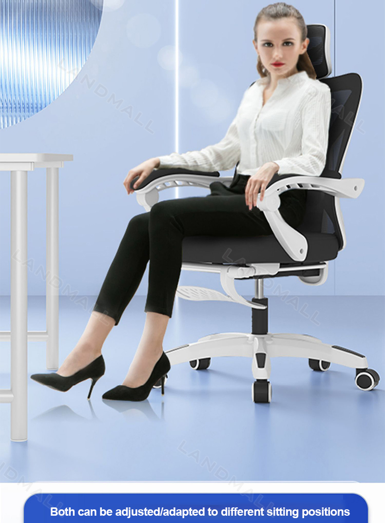 Korean Office chair Mesh Ergonomics Chair Office Chair Computer Chair ...