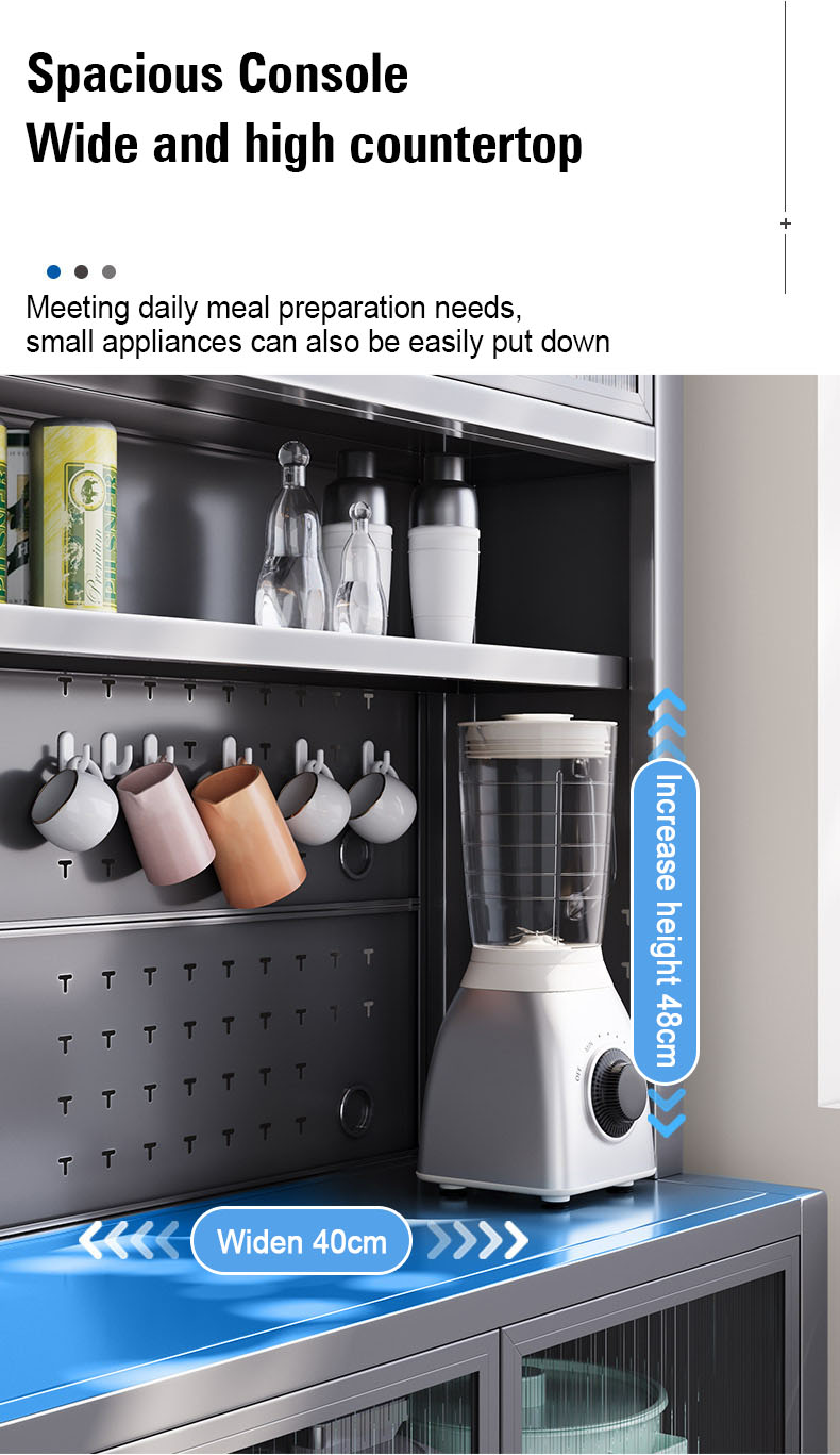 SWG 6Layers Kitchen Cabinet Storage Organizer Rack Shelf With Pull-Out ...