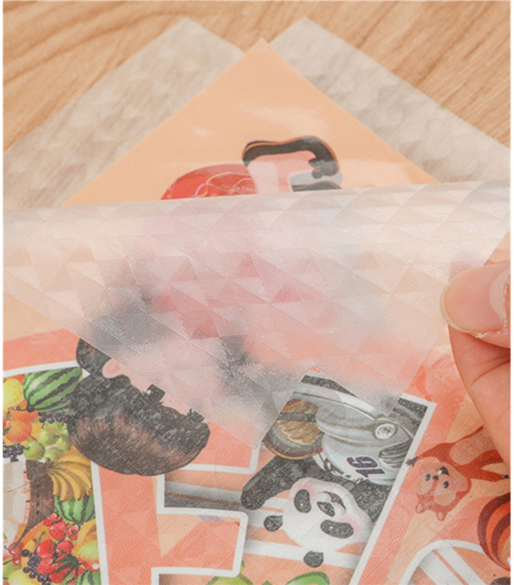 10 Sheets Transparent Self-adhesive Book Wrap Protective Cover S/M/L ...