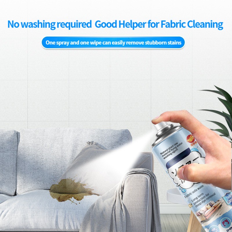 Sofa Cleaner 520ml Sofa Stain Remover No Washing Foam Cleaner Spray Sterilizing Carpet Clean ...
