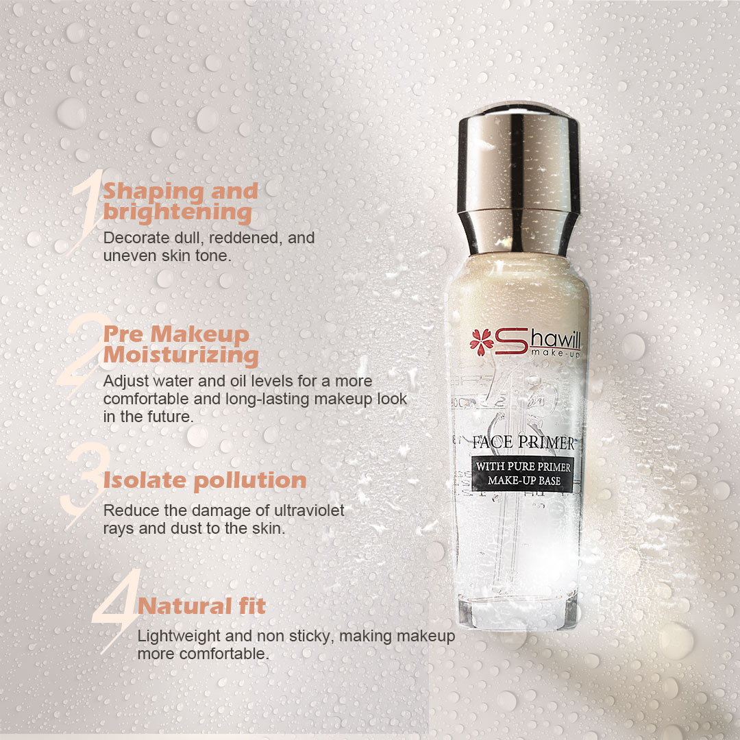 Shawill Face Primer 6H Long Wearing Primer Face Makeup Base S5009 ...
